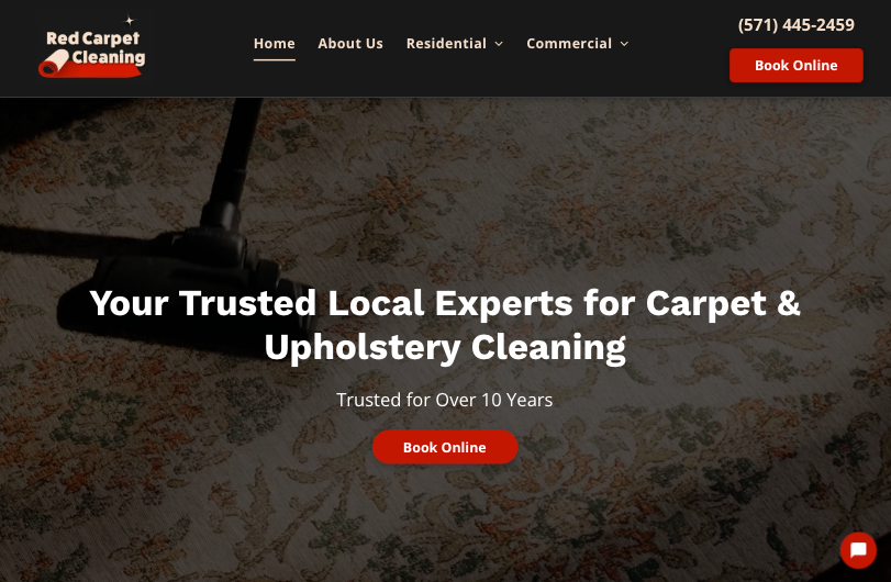 Residential Carpet Cleaning | Manassas, VA| Red Carpet