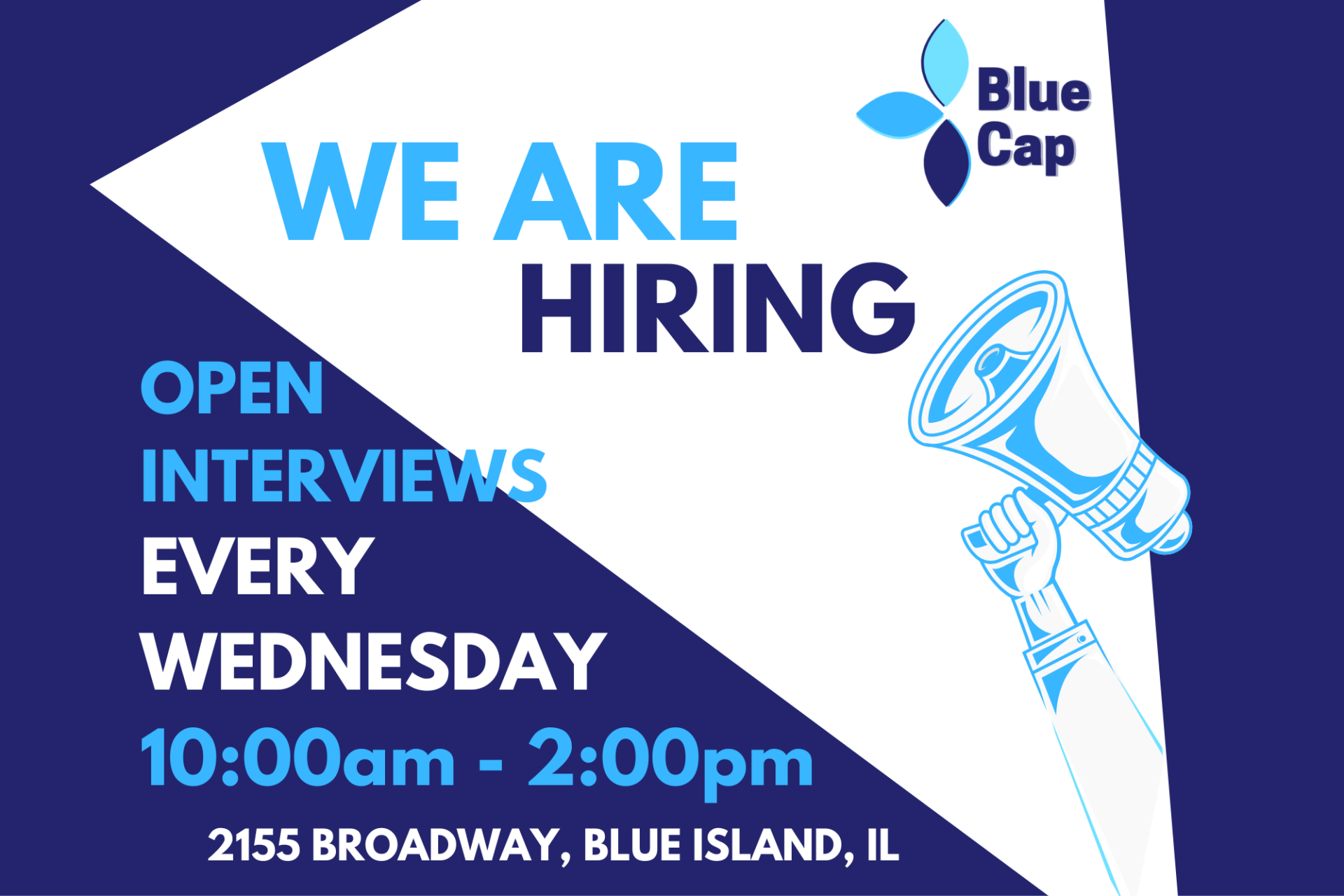 Career Opportunities - Blue Island, IL - Blue Cap