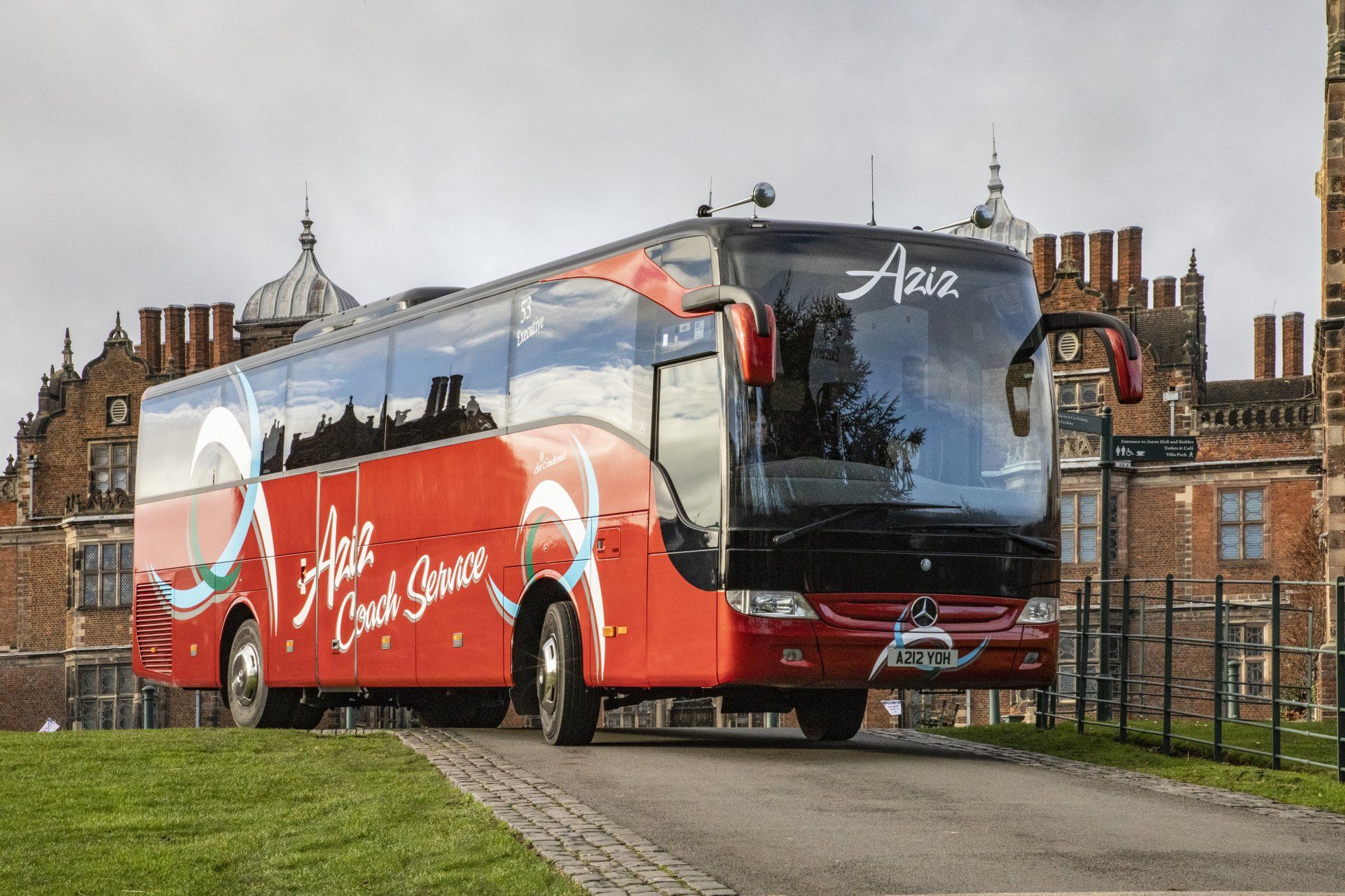For affordable coach hire in West Midlands, call Aziz Coach Service