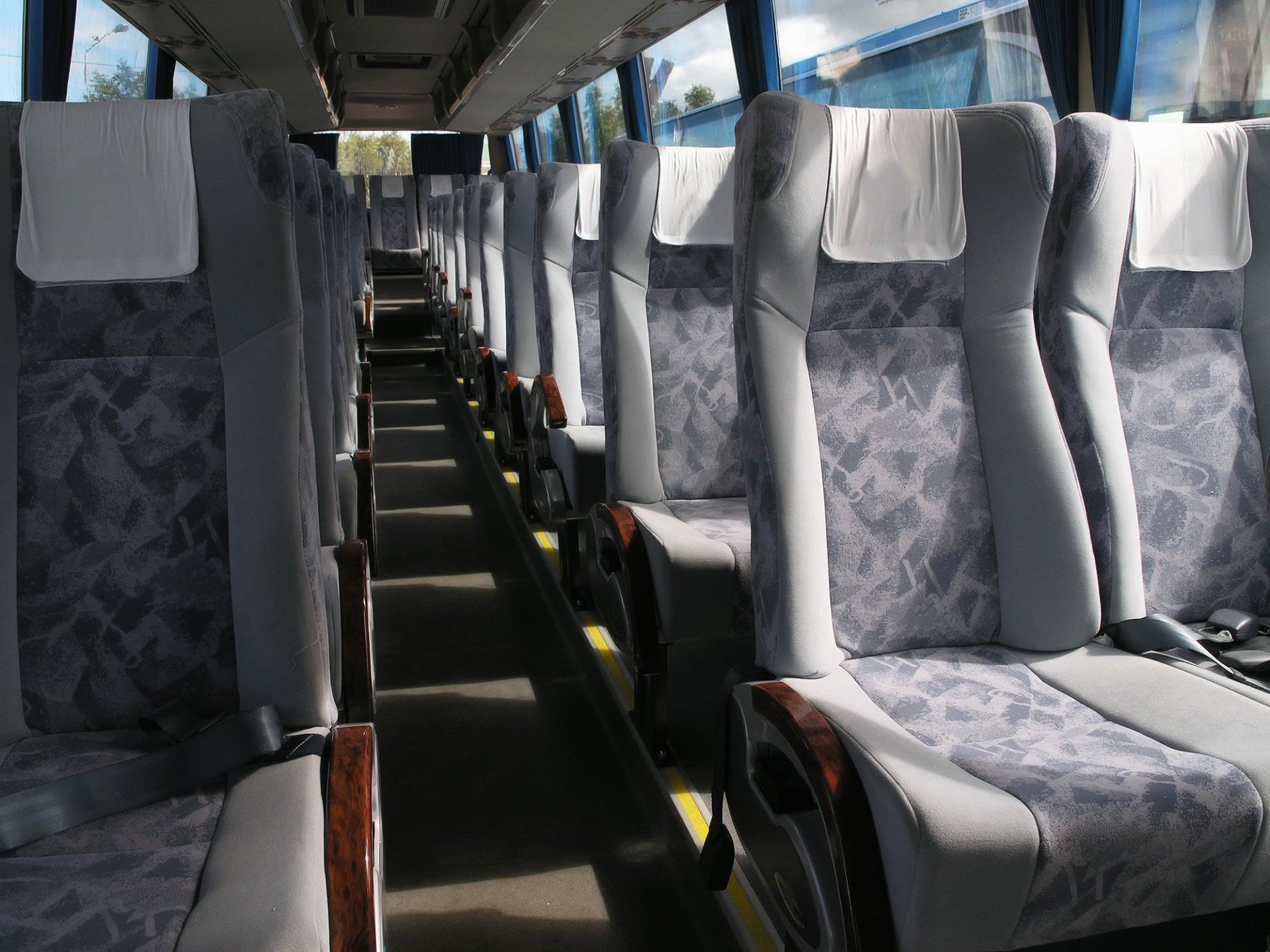 Luxury coaches for hire at Aziz Coach Service