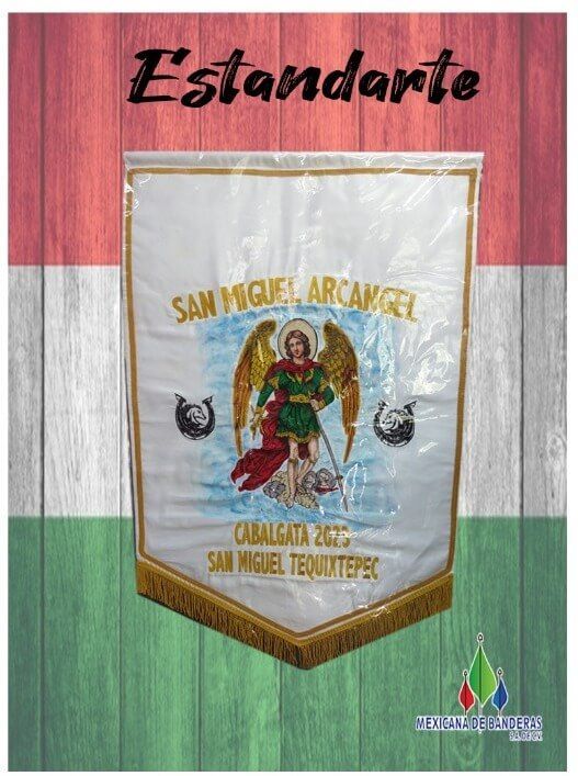 Fabricación de estandartes en CDMX - MEXICANA DE BANDERAS SA DE CV