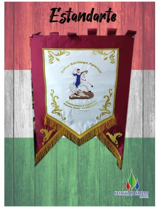 Fabricación de estandartes en CDMX - MEXICANA DE BANDERAS SA DE CV