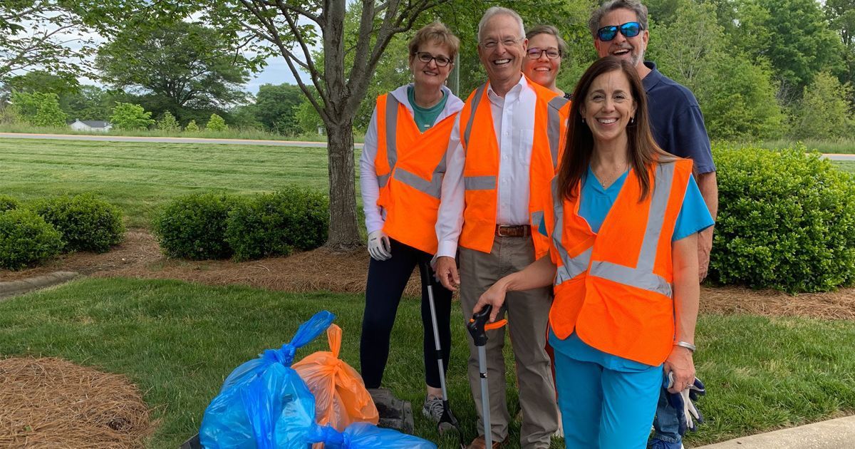 Rotary Hwy 55 Litter Collection, Clover SC