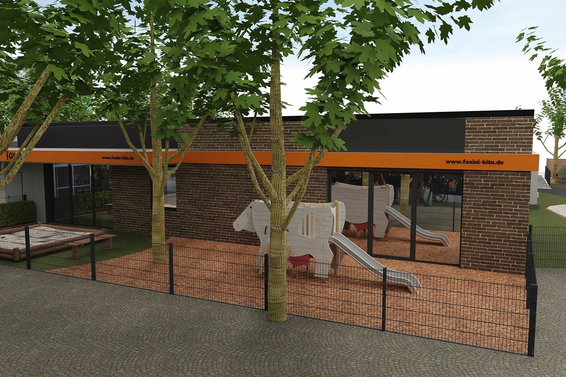 Kita-Platz in Hamburg Hummelsbüttel | Foxini Hummelsbütteler Markt