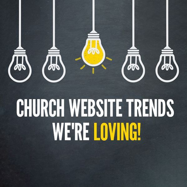 Catholic Church Website Trends We're LOVING!