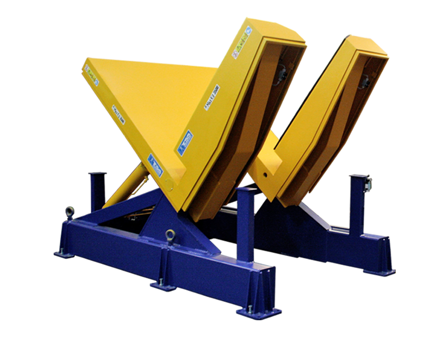 Industrial turners upenders & positioners, Pile turners