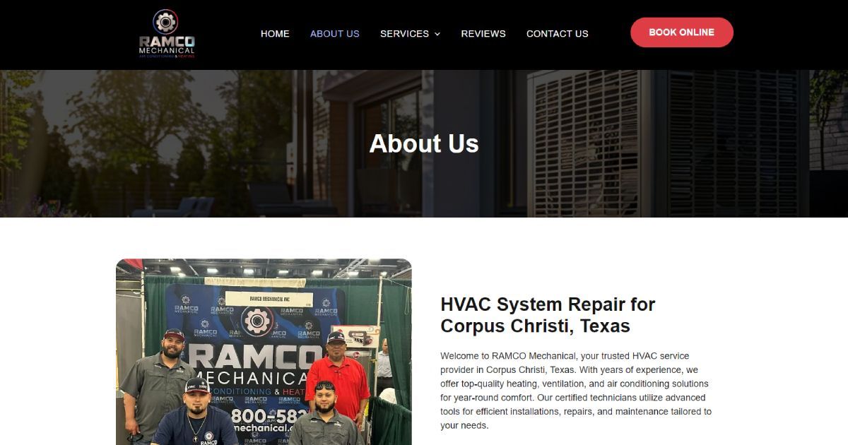 About | RAMCO Mechanical - Corpus Christi, Texas
