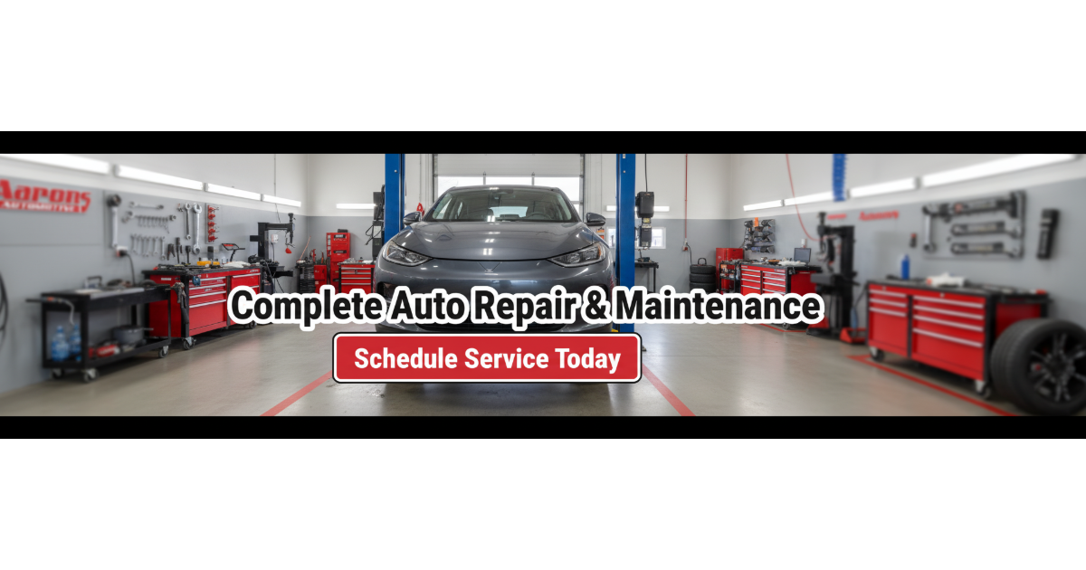Auto Repair & Maintenance | Aaron's Automotive | Vacaville, CA