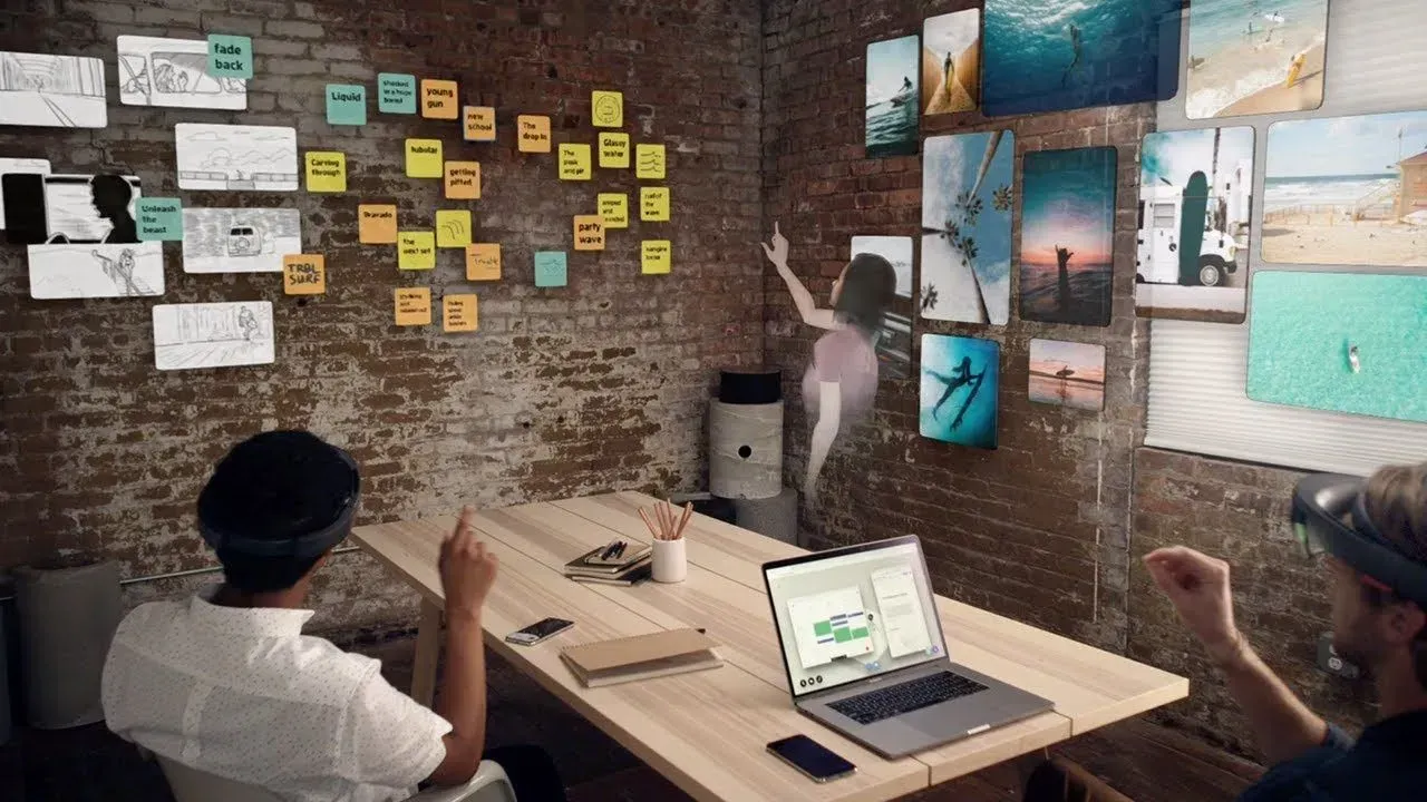Using Augmented Reality for Meetings