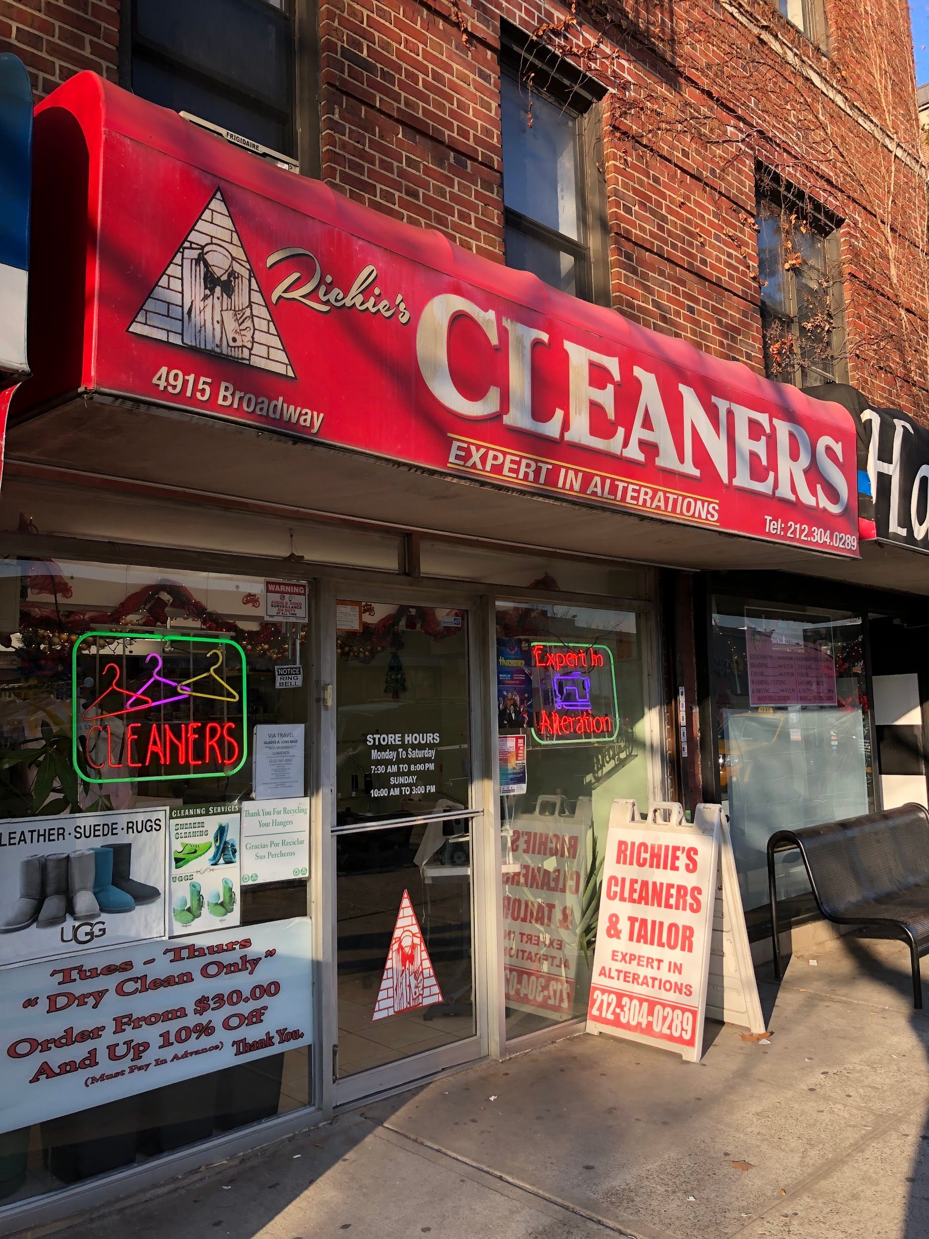 Dry Cleaning and Tailoring | New York City, NY | Richie's Cleaners and ...