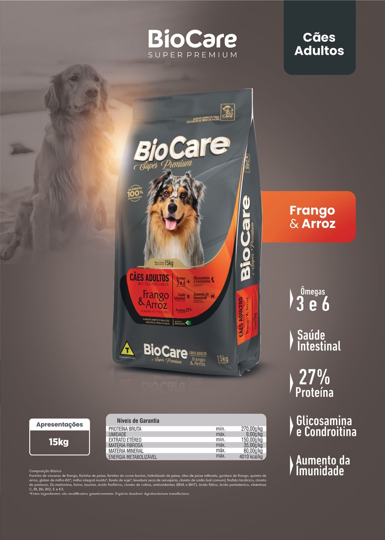 Produtos Biocare: Rações Premium para Cães e Gatos