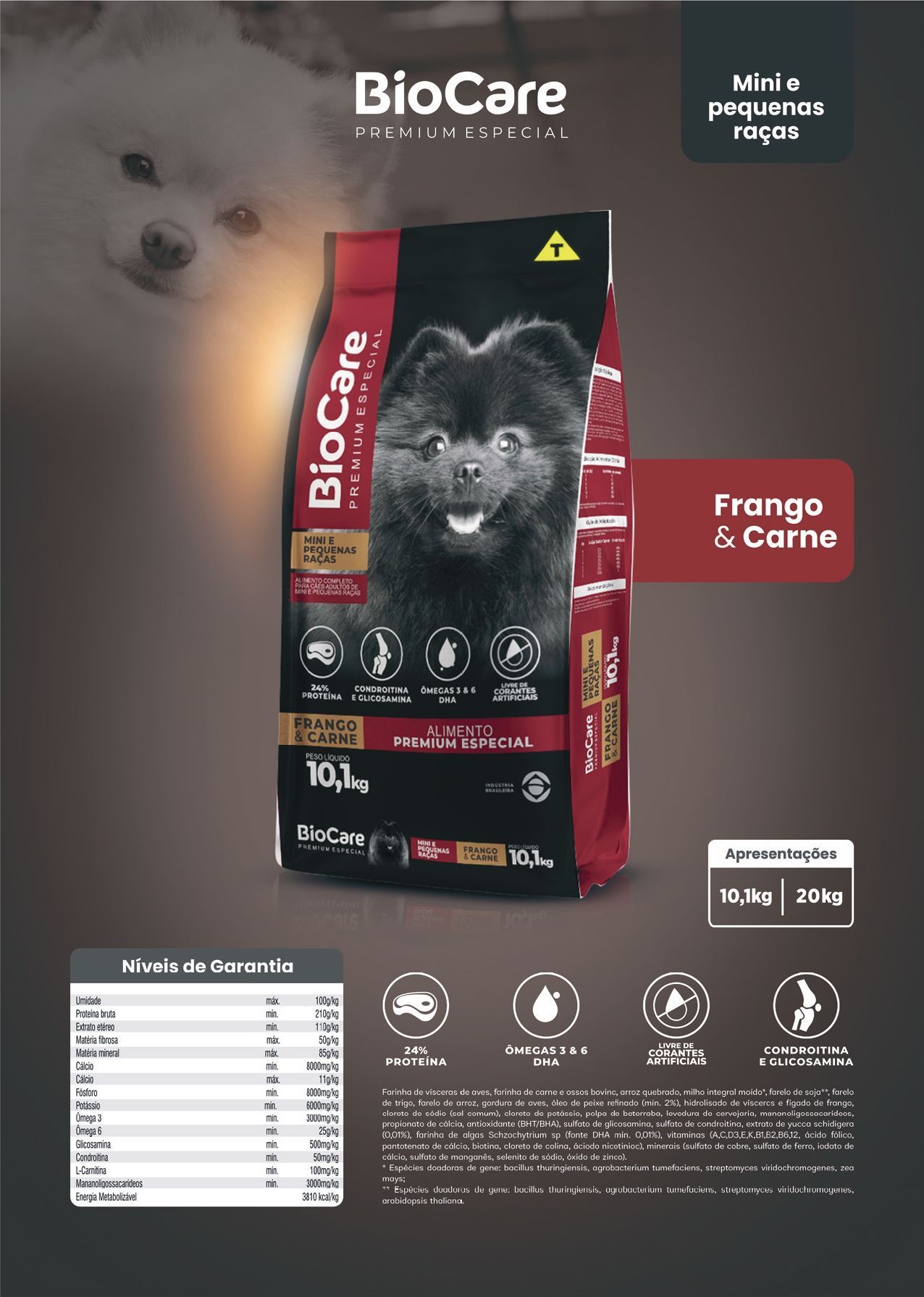 Produtos Biocare: Rações Premium para Cães e Gatos