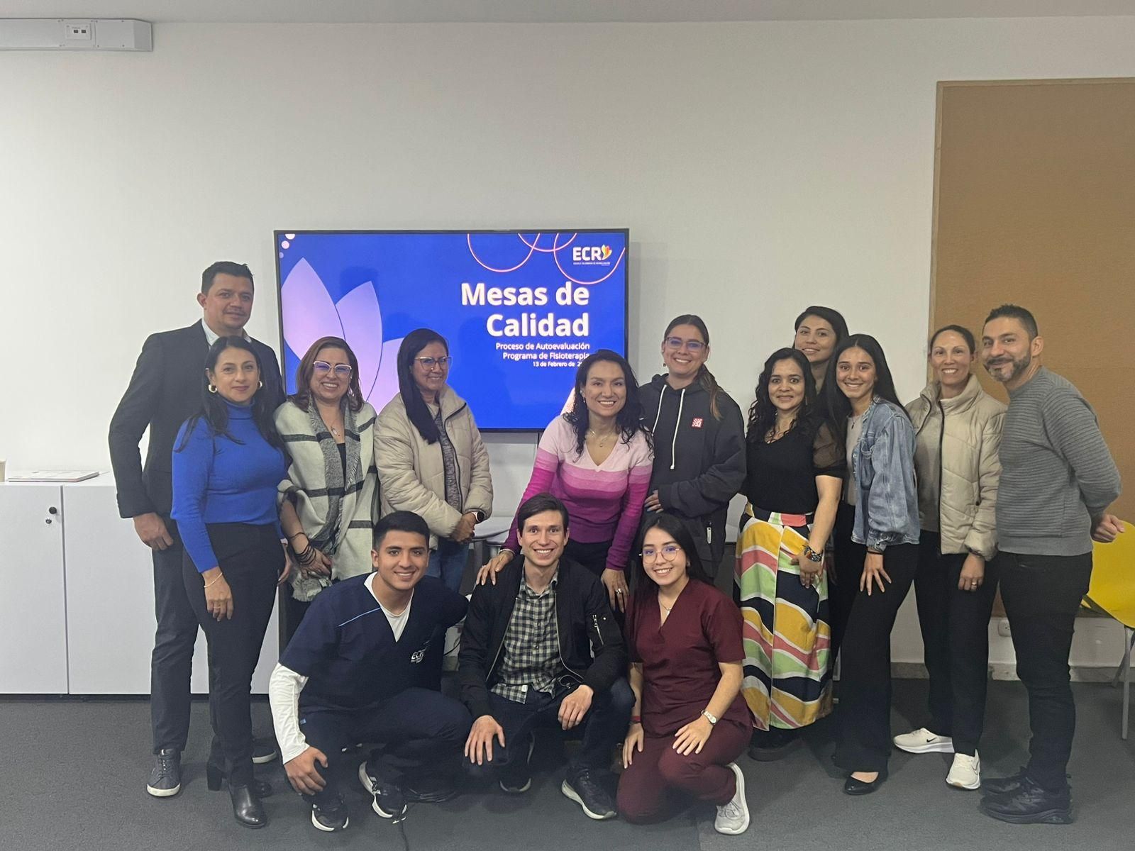 Reacreditación de Fisioterapia: Mesas de Calidad.