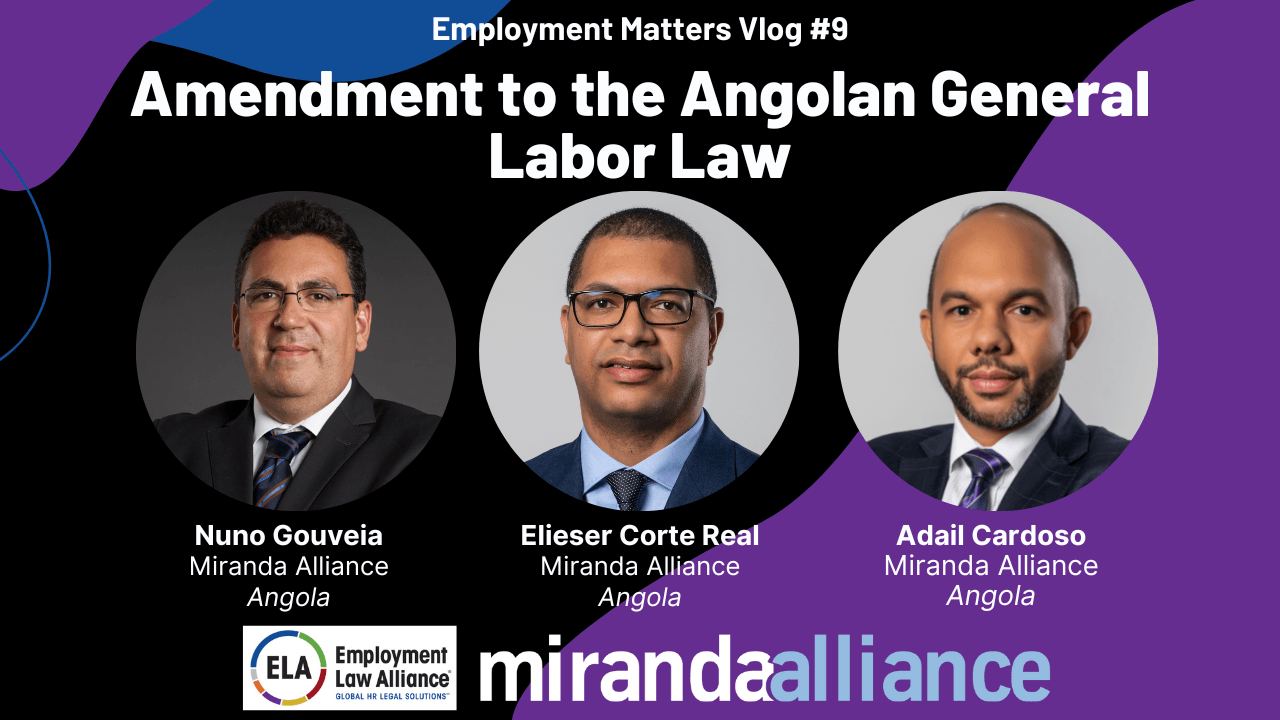Amendment to the Angolan General Labor Law