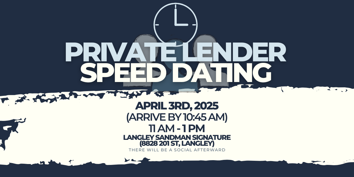 Private Lender Speed Dating