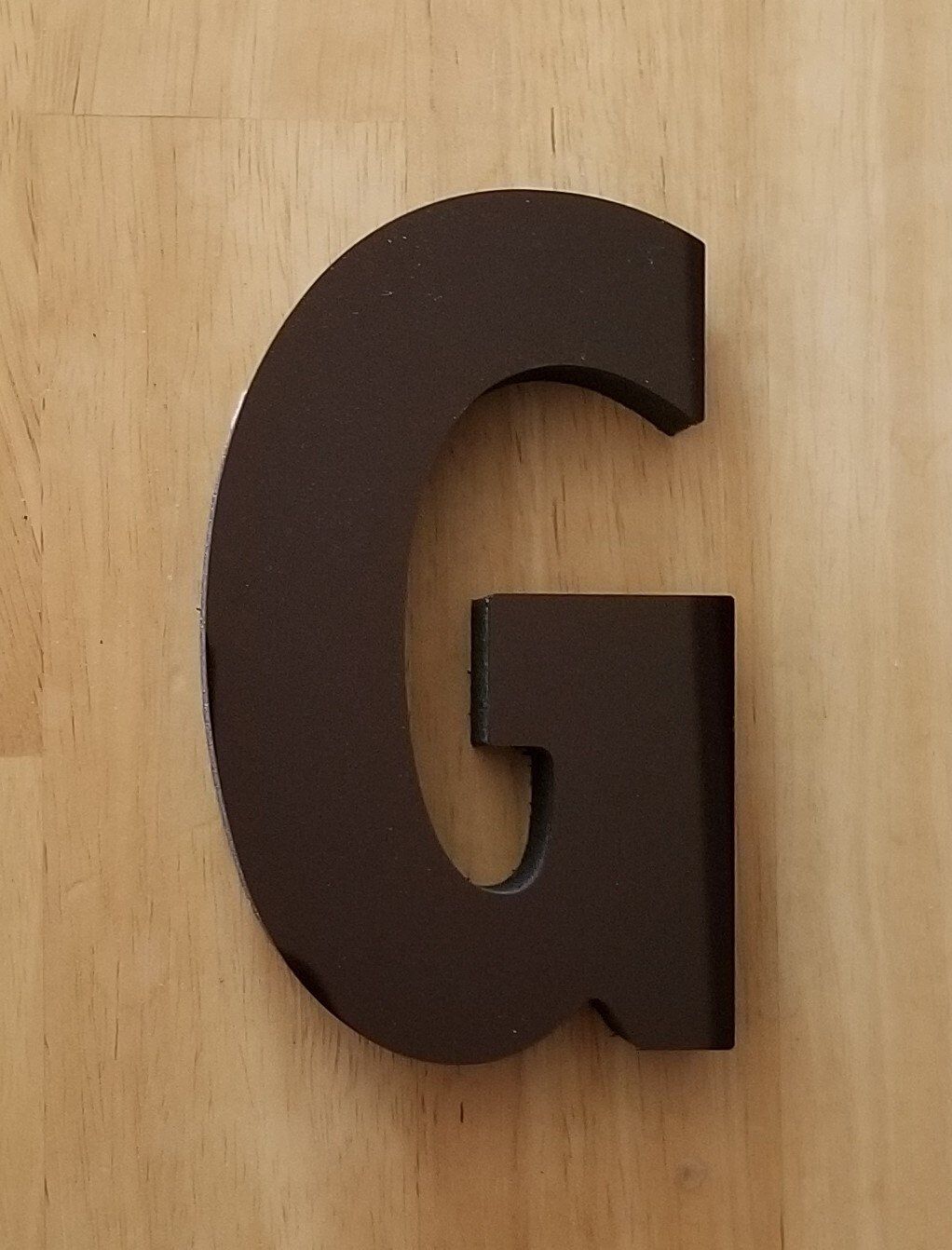 Metal on Acrylic Letters & Laminate on Foam Letters