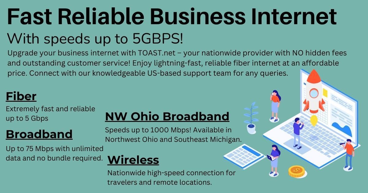 Business Internet Provider Toledo - Fiber, Broadband, Wireless