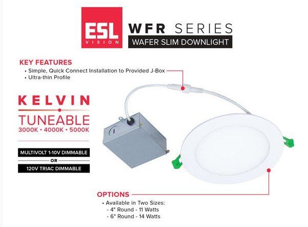 Introducing Wafer Slim Downlight from ESL Vision
