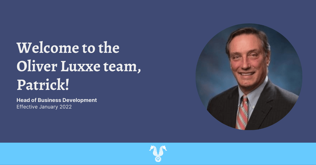 Welcome to the Team, Patrick Dolan!