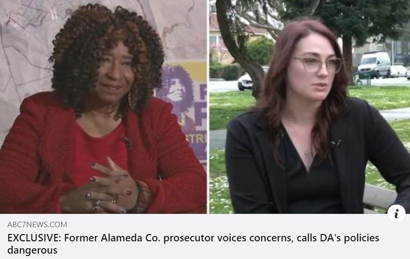 Former Alameda Co. prosecutor voices concerns, calls DA's policies ... Former Alameda Co. prosecutor voices concerns, calls DA's policies ...