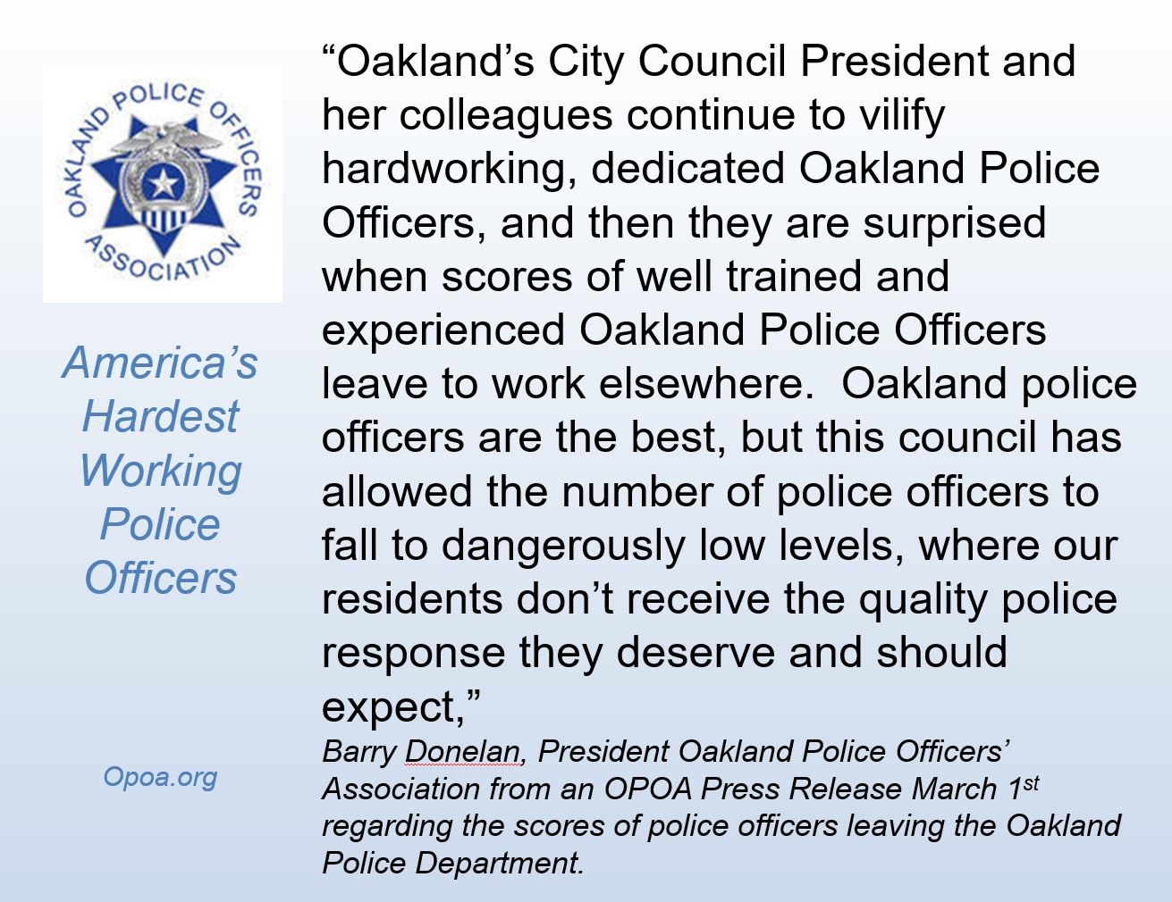Oakland Police Officer's Association