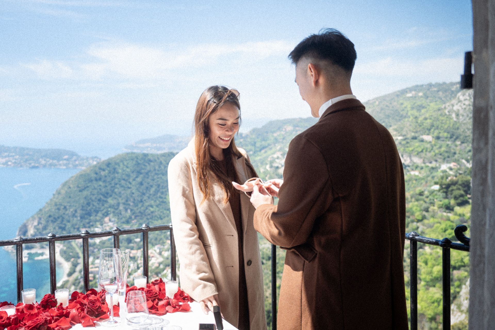 Proposal and Photoshoot in Eze Village