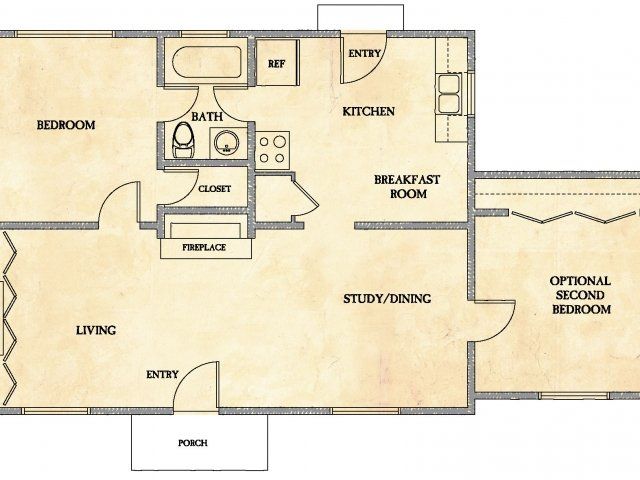 Floor Plans - Ivanhoe Cottages