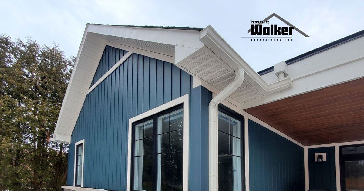 Eaves Troughs & Downspouts Installation | Peter & Greg Walker Contracting Inc.