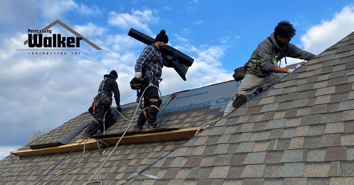 Roofing Services | Peter & Greg Walker Contracting Inc.