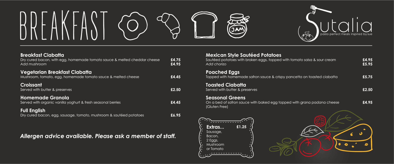 Menus