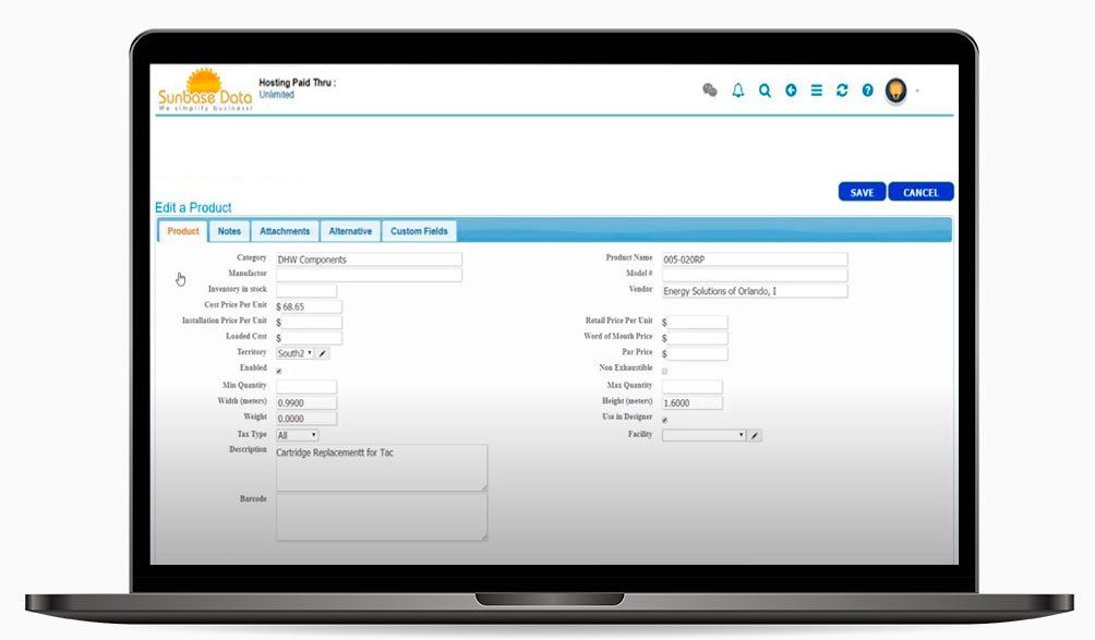 Advanced Inventory Management for Solar Companies | Sunbase Data