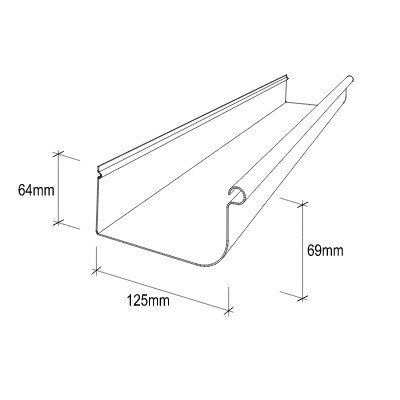Quad 125 Gutter & Fascia – NSW – KFC Roofing