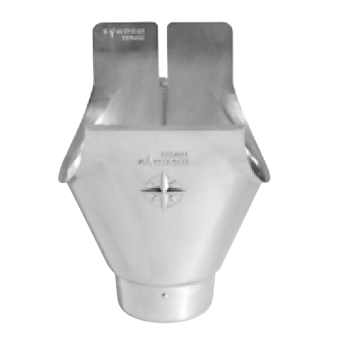 Click-on Outlets and Nozzles to suit Half Round Gutter | Rozelle, NSW ...