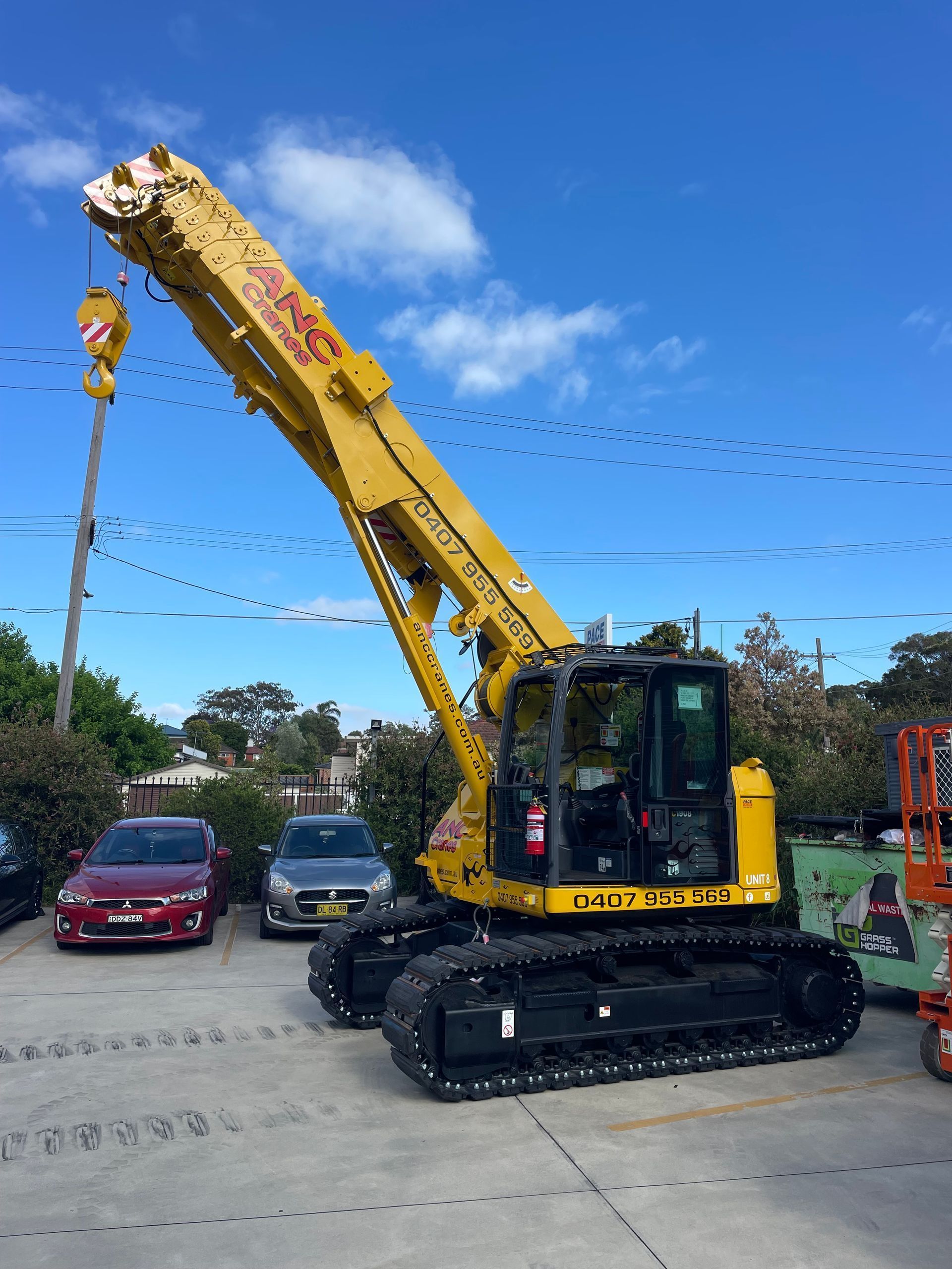 Mini Crane Hire | ANC Cranes Mini Crane Hire Sydney NSW