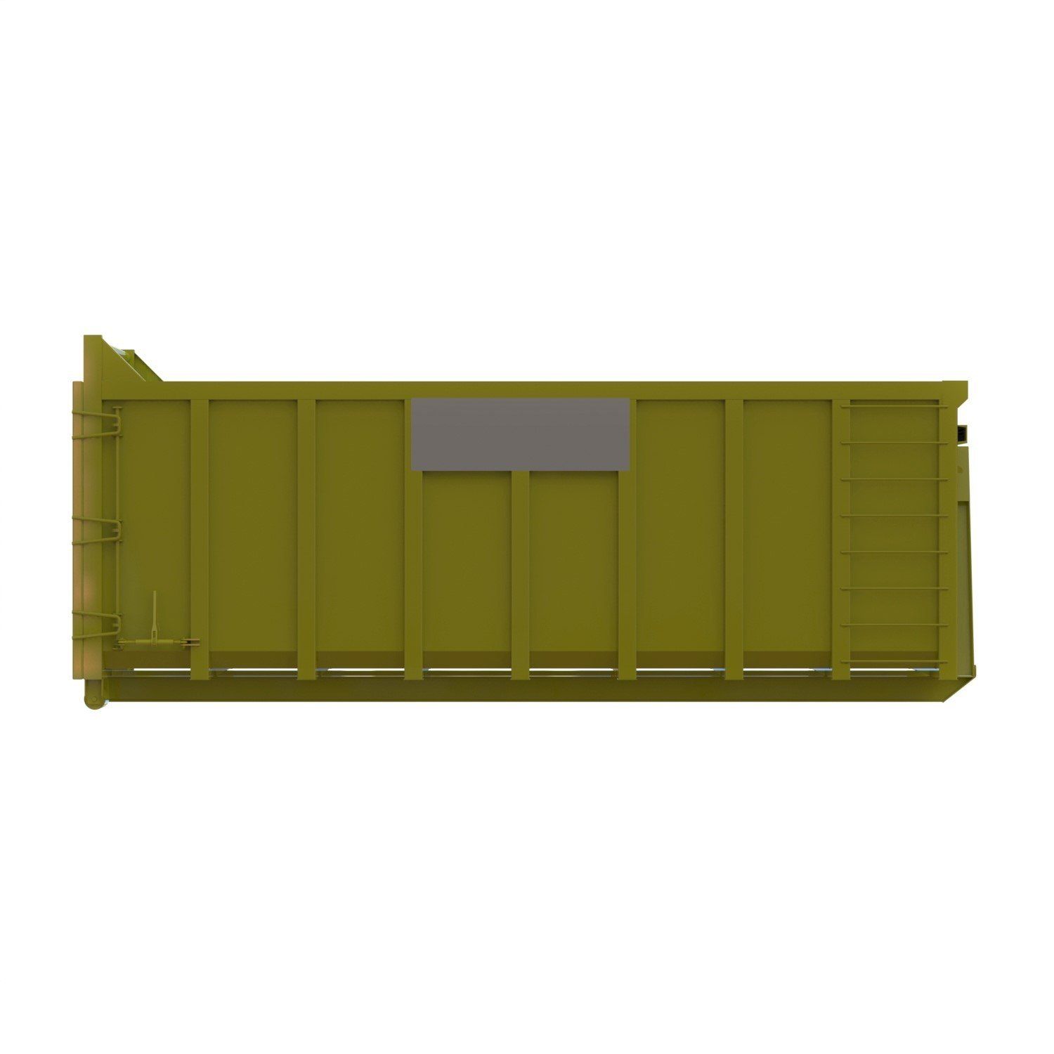 35 Cubic Yard Hook-Lift Roll-on Roll-off Container