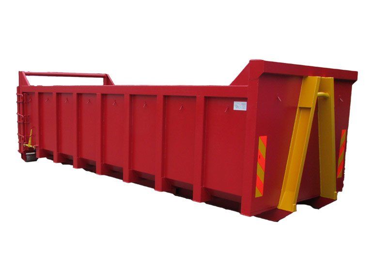 25 Cubic Yard Hook-Lift Roll-on Roll-off Container