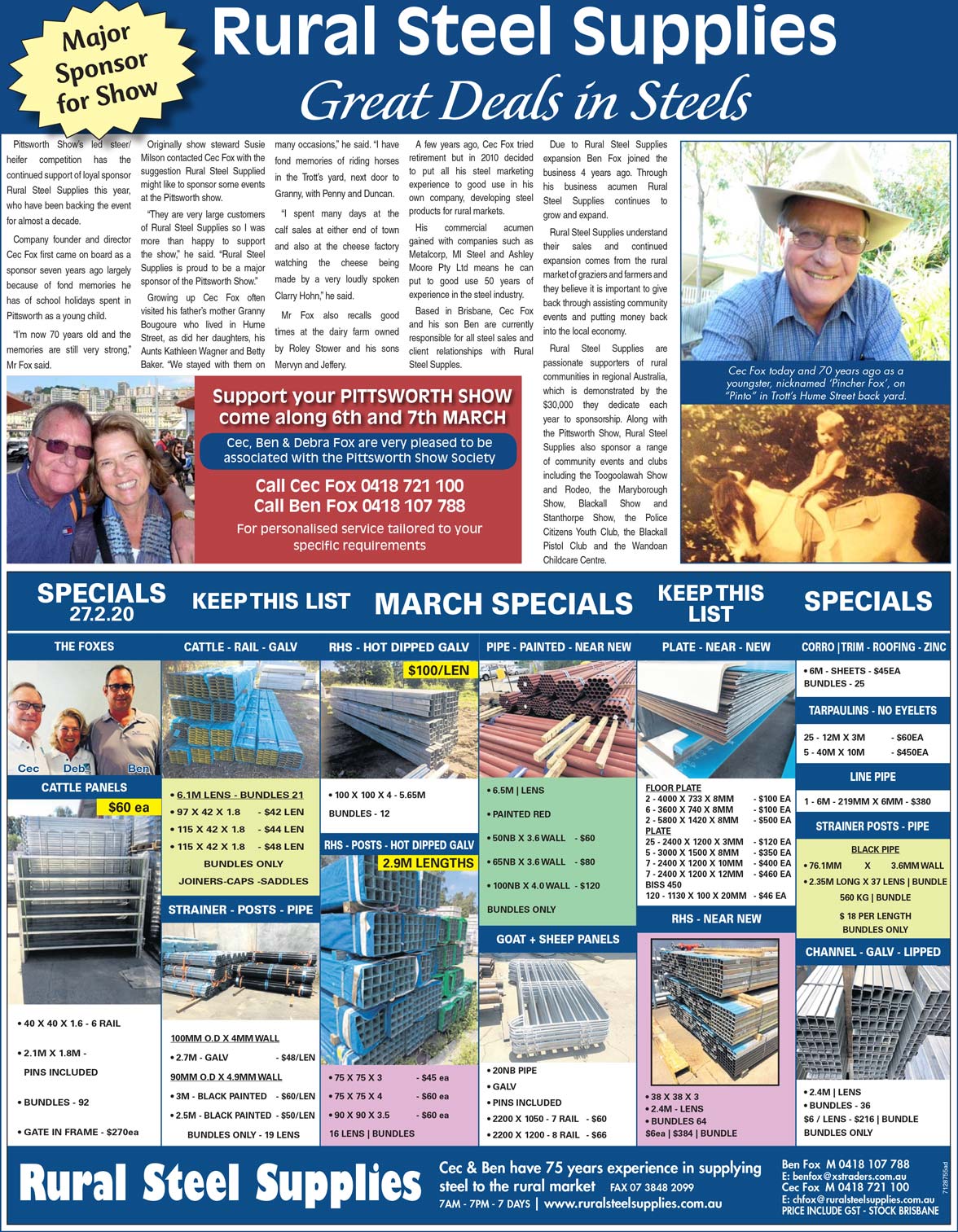Rural Steel Supplies - Brisbane, QLD - About Us