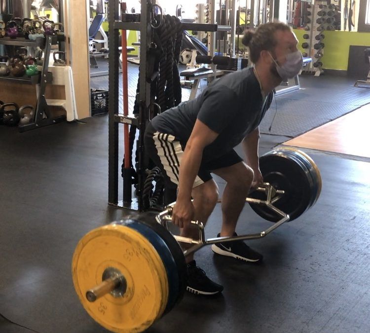 MATT BANKS' EXPERIENCE OF WEARING A MASK WHILE EXERCISING