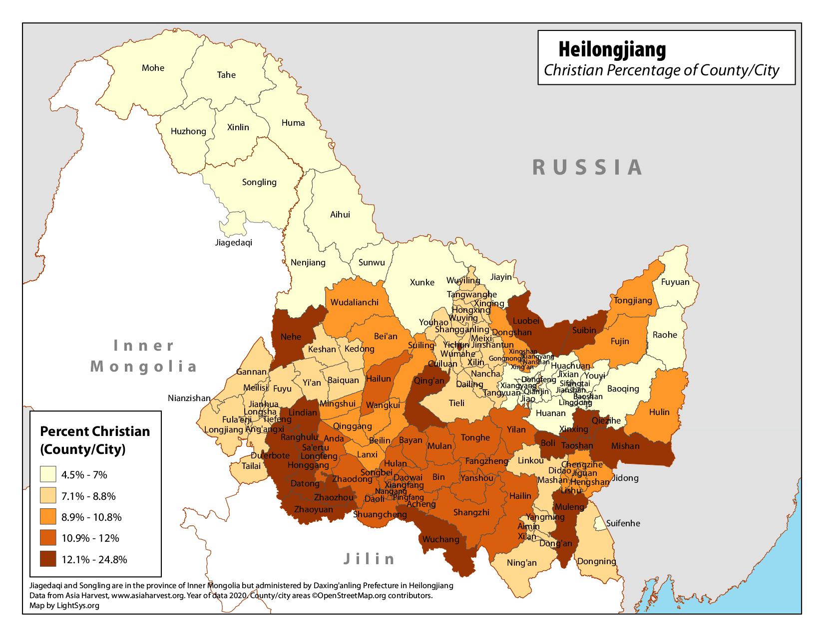 Heilongjiang Province - Asia Harvest