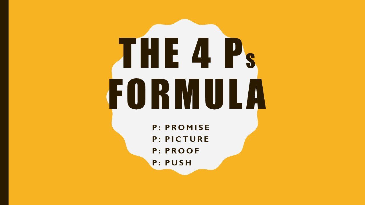 Writing Formula: The 4 Ps Approach to Persuasion