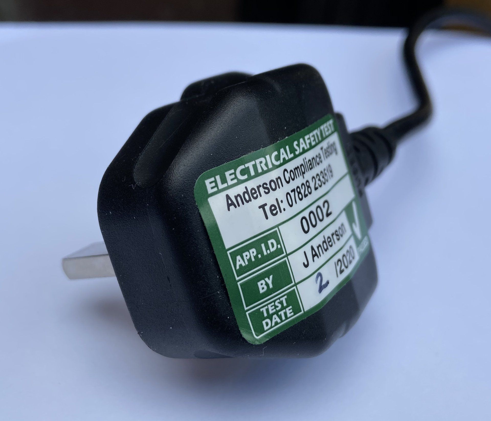 Anderson Compliance Testing - PAT Testing Surrey