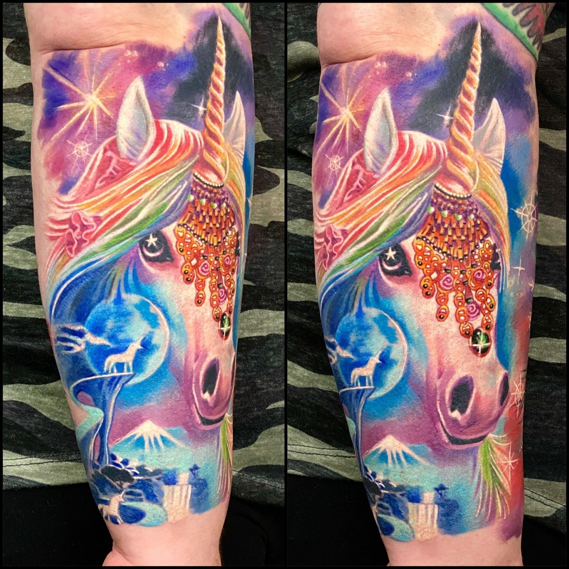 Blood Moon Tattoo - Portfolio