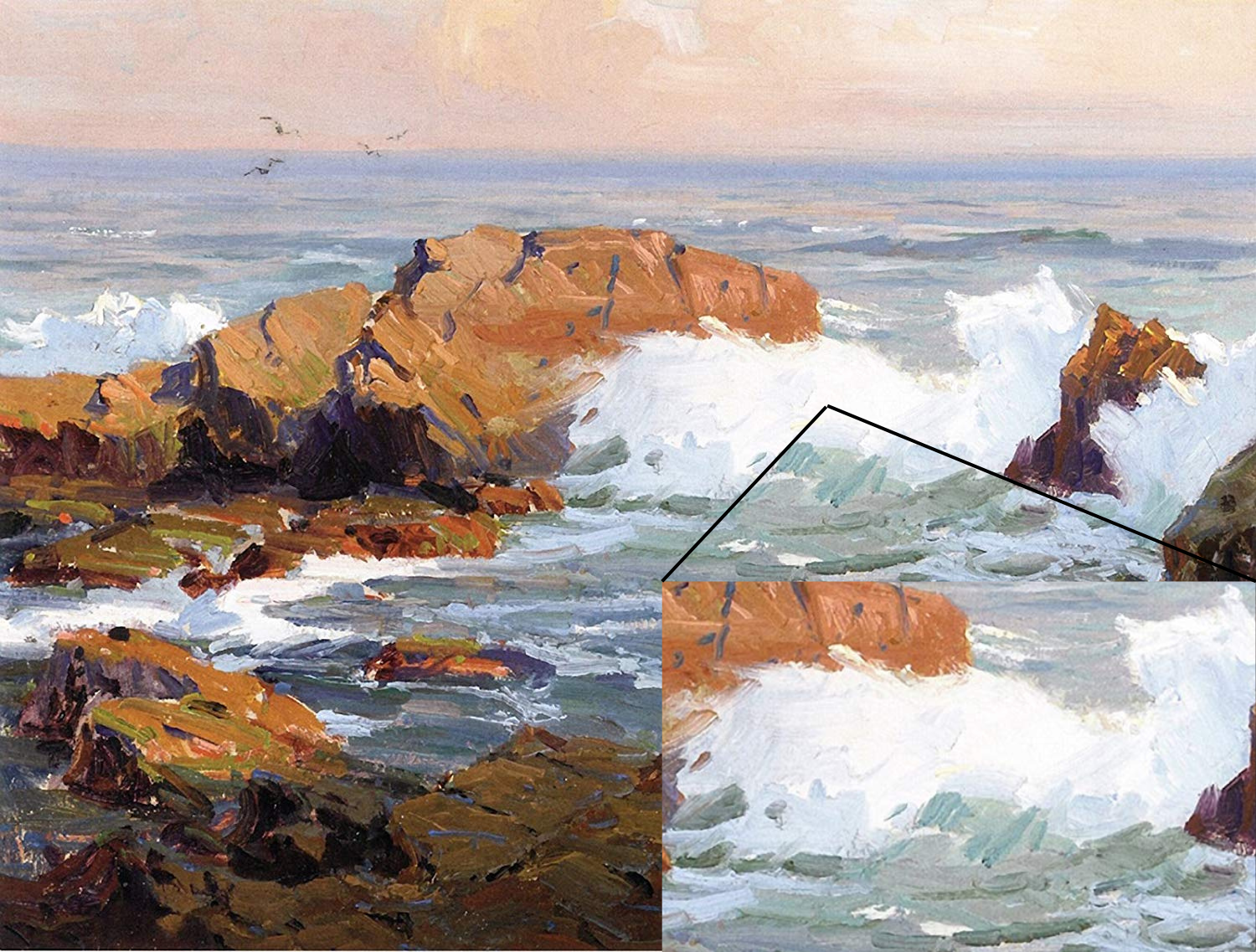 How to Paint Water With Acrylics Step by Step