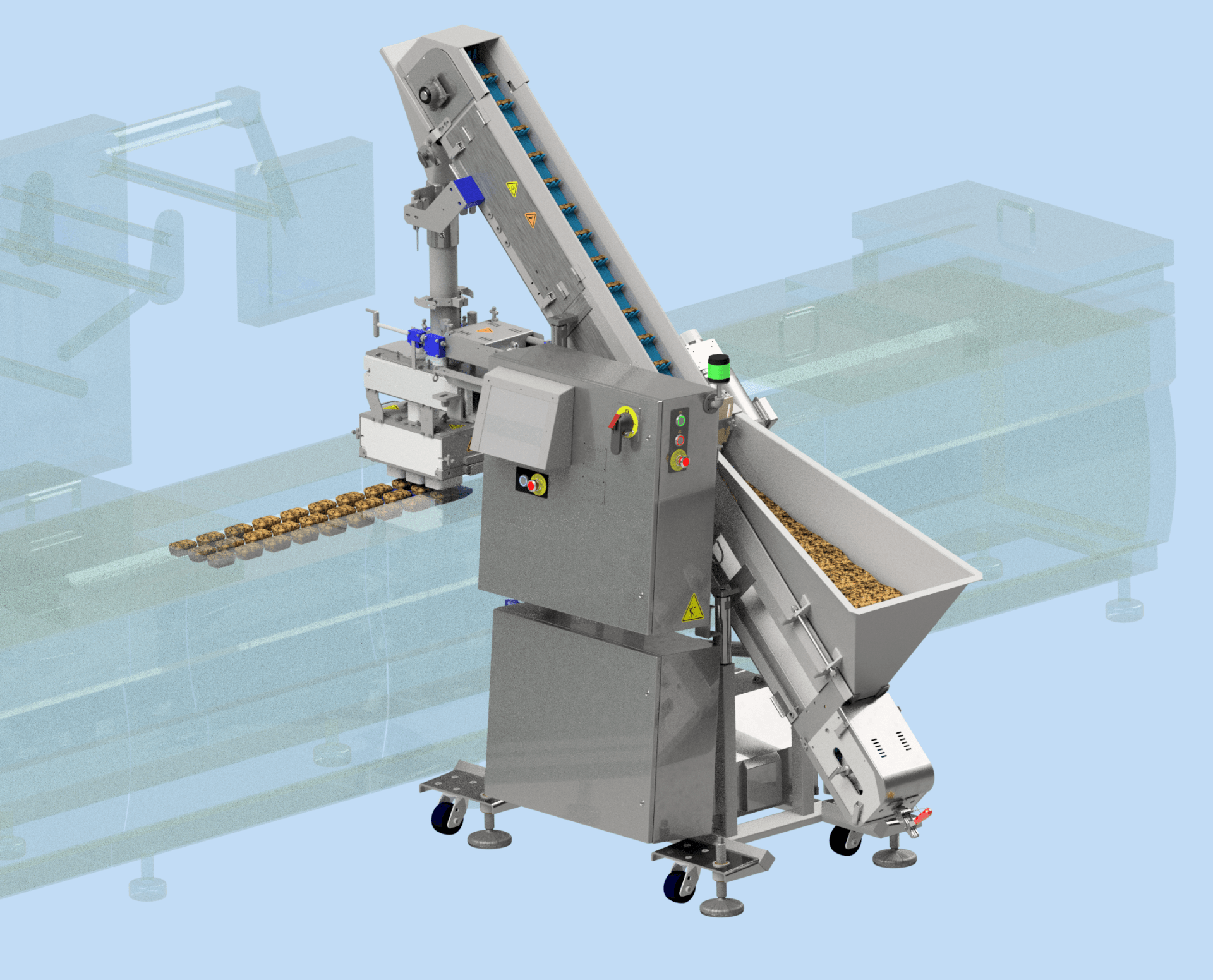 Food Filling Machines | pouch & tray filling systems