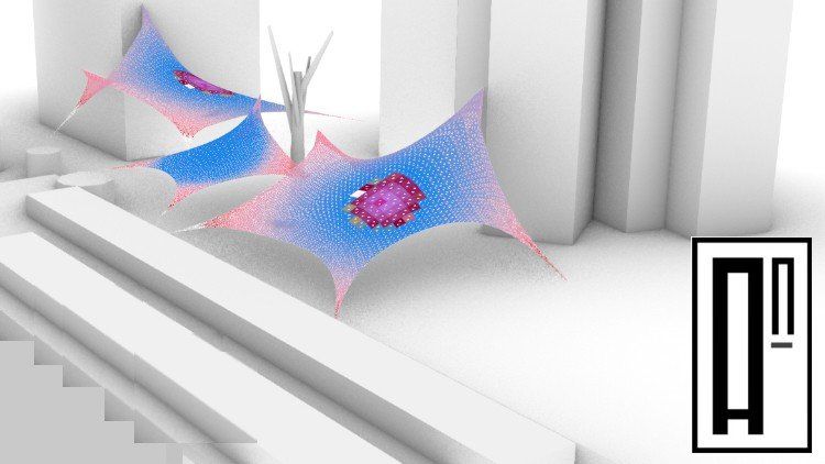 Fibonacci blossom - Rhinoceros 7 Grasshopper floral pattern