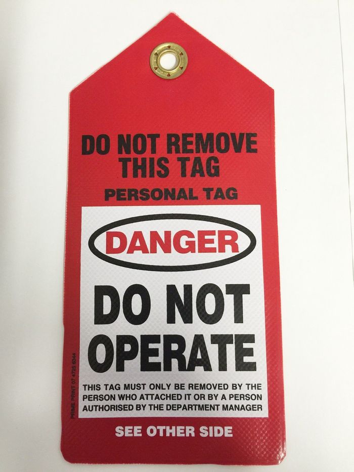 Safety Tags | Townsville | Prime Print Pty Ltd