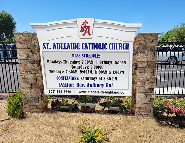 Landscaping Church Signs Church Signs Signs By Design