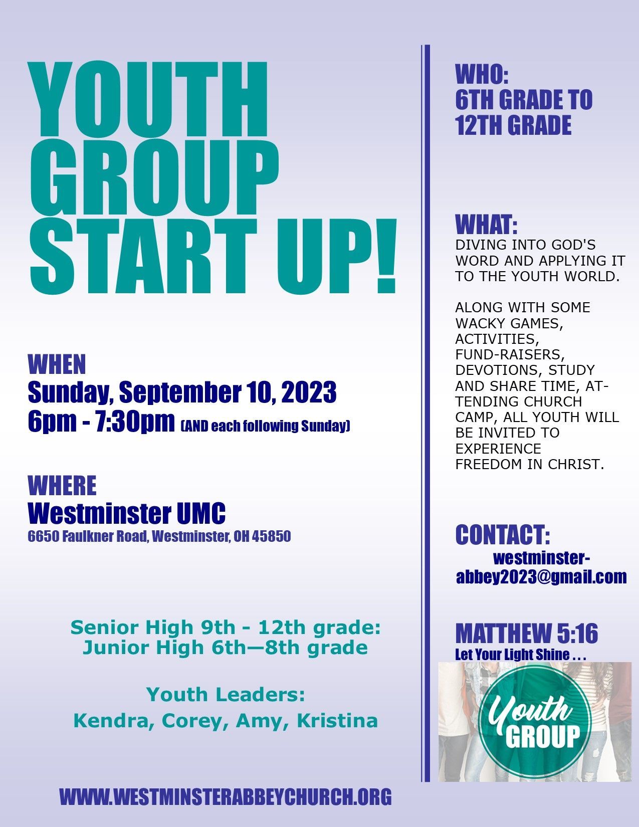 Youth Ministry