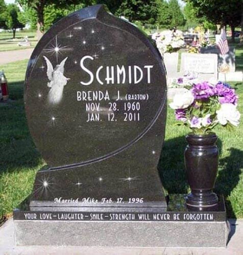 Etched Granite | Holdrege, NE | Palmer Brothers Granite Company