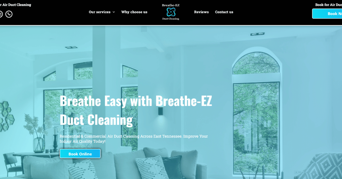Breathe-EZ Duct Cleaning | East Tennessee's Experts
